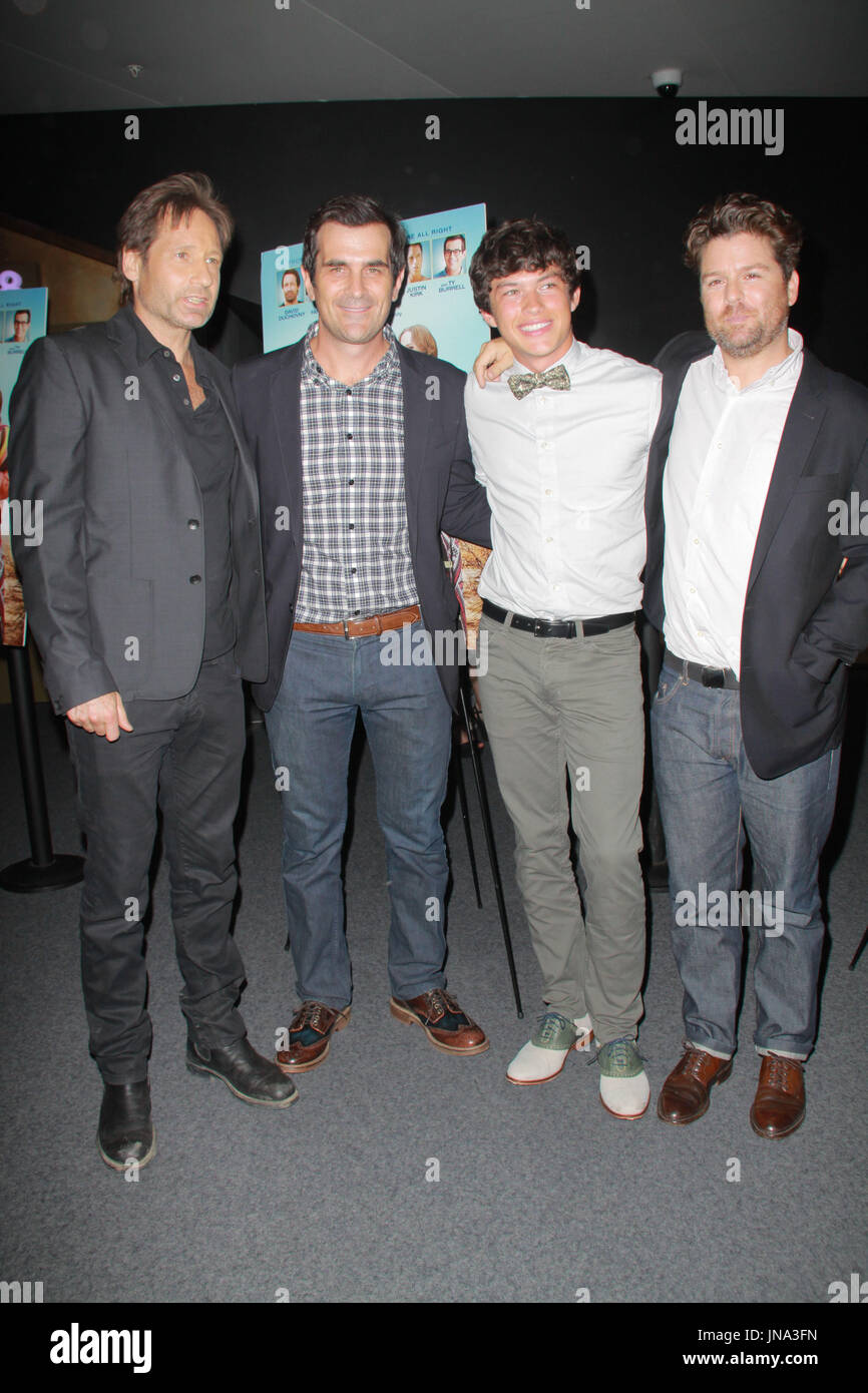 David Duchovny, Ty Burrell, Graham Phillips, Christopher Neil 08/08 ...
