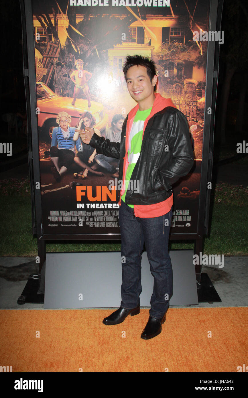 Osric Chau 10/25/2012 "Fun Size" Premiere held at Paramount Theater in ...