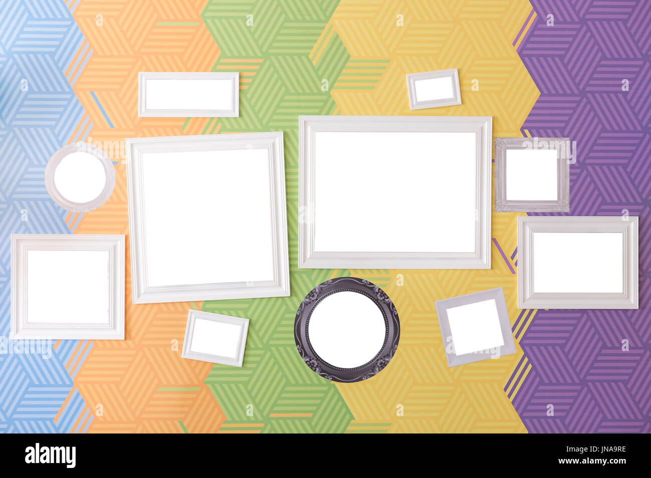 Set of photoframe hi-res stock photography and images - Alamy