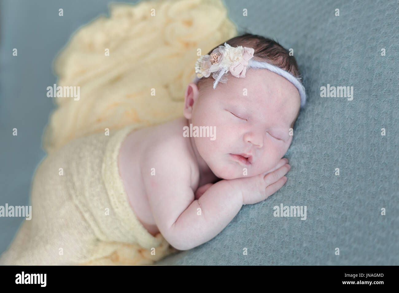 Baby swaddled blanket hi-res stock photography and images - Alamy