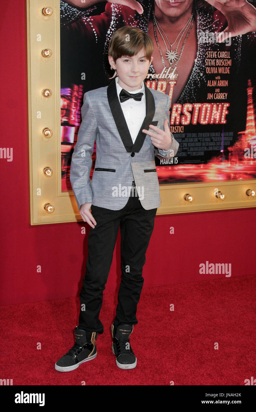 Mason Cook 03/11/2013 "The Incredible Burt Wonderstone" Premiere held ...