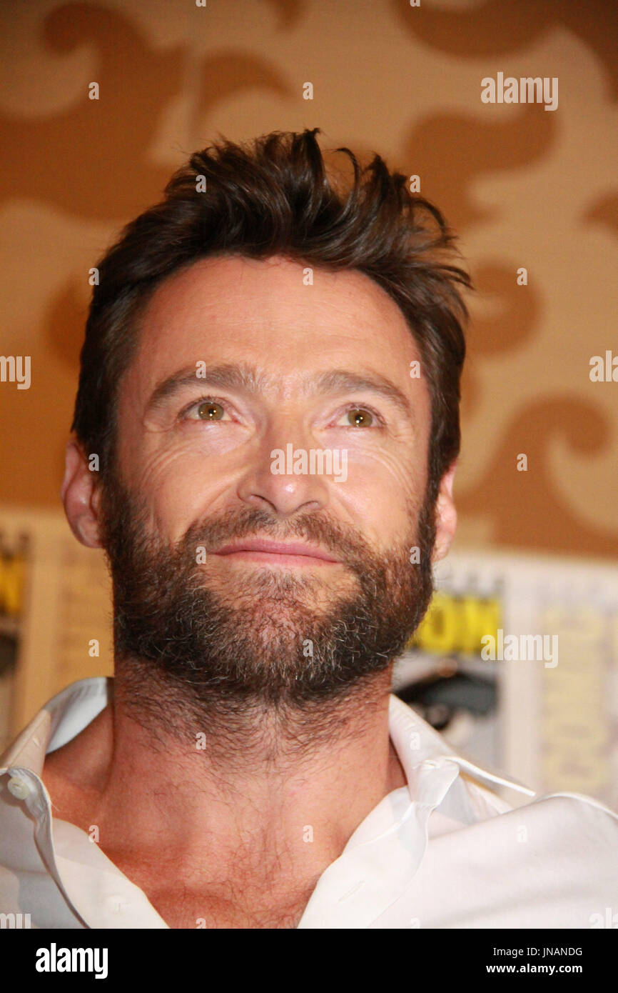 Hugh Jackman 07/20/2013 "The Wolverine" Comic-Con Press Conference held ...