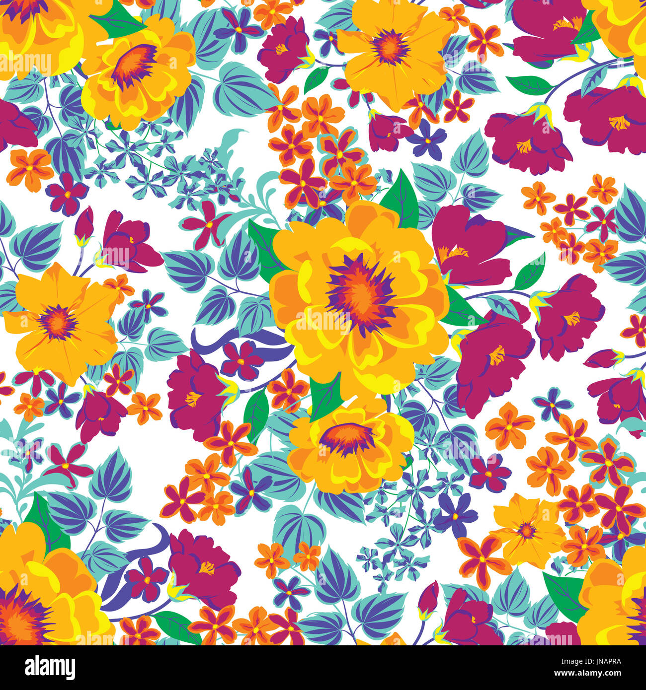 Floral seamless pattern. Flower background. Floral tile fall texture ...