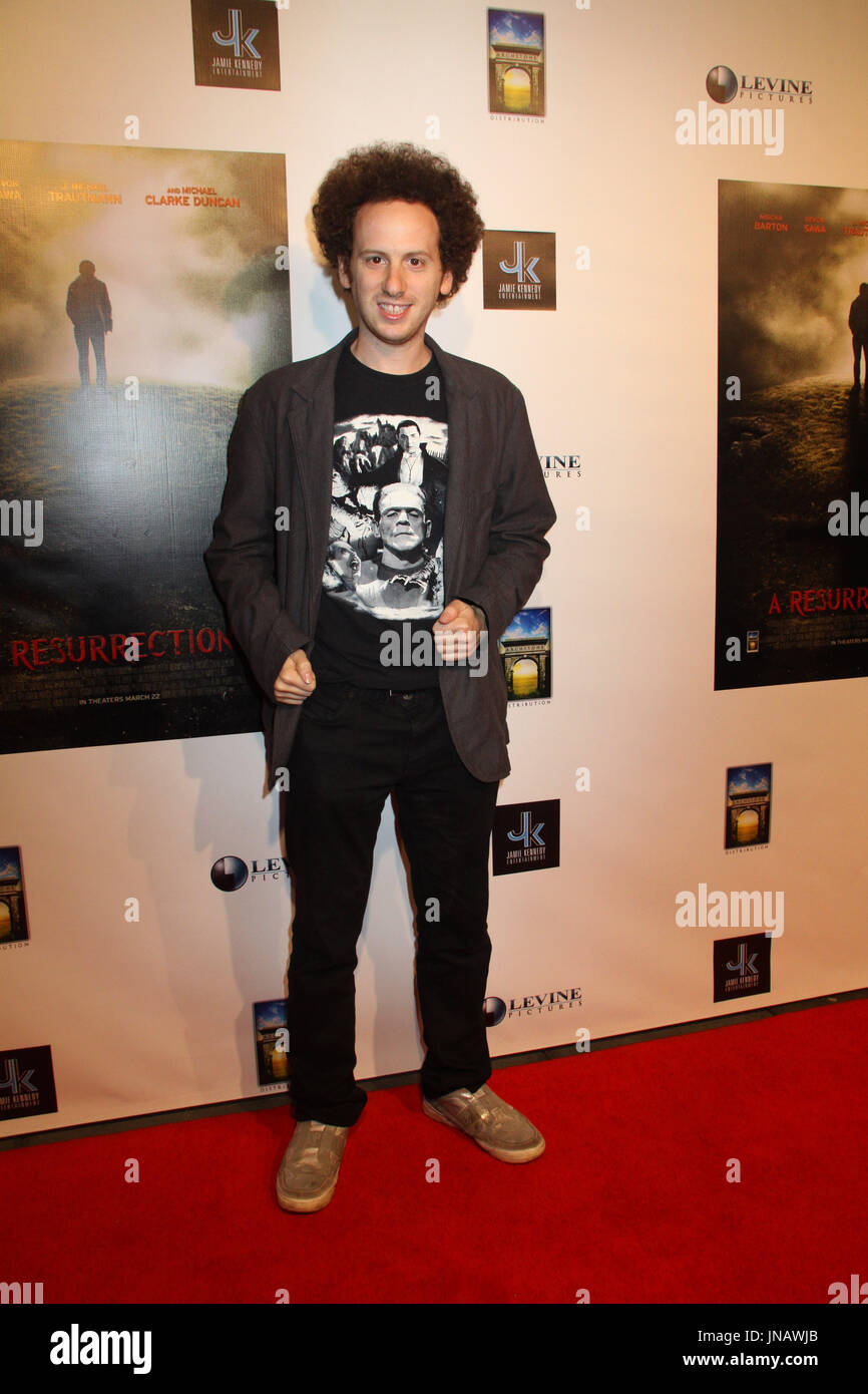 Josh Sussman 03/19/2013 “A Resurrection” Premiere held at the ArcLight ...