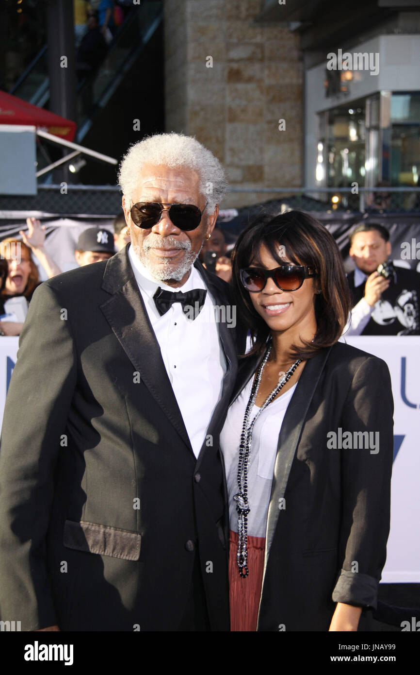 Morgan Freeman, Morgana Freeman 04/10/2013 The American Premiere of ...