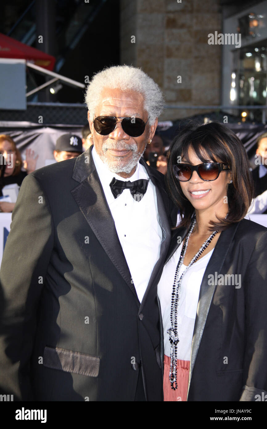 Morgan Freeman, Morgana Freeman 04/10/2013 The American Premiere of ...