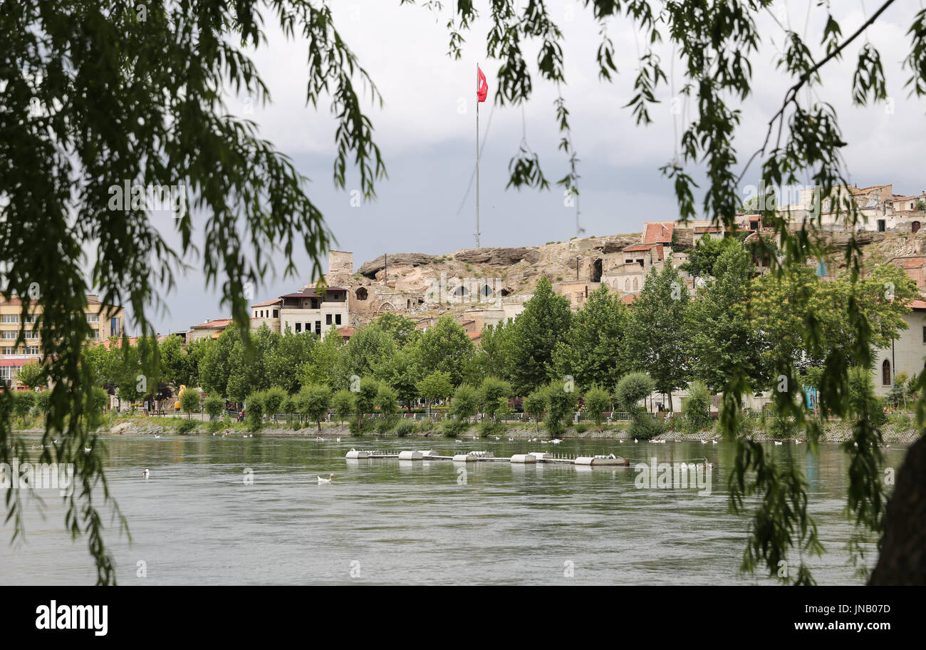 Kizilirmak River in Avanos Town, Nevsehir City, Turkey Stock Photo - Alamy