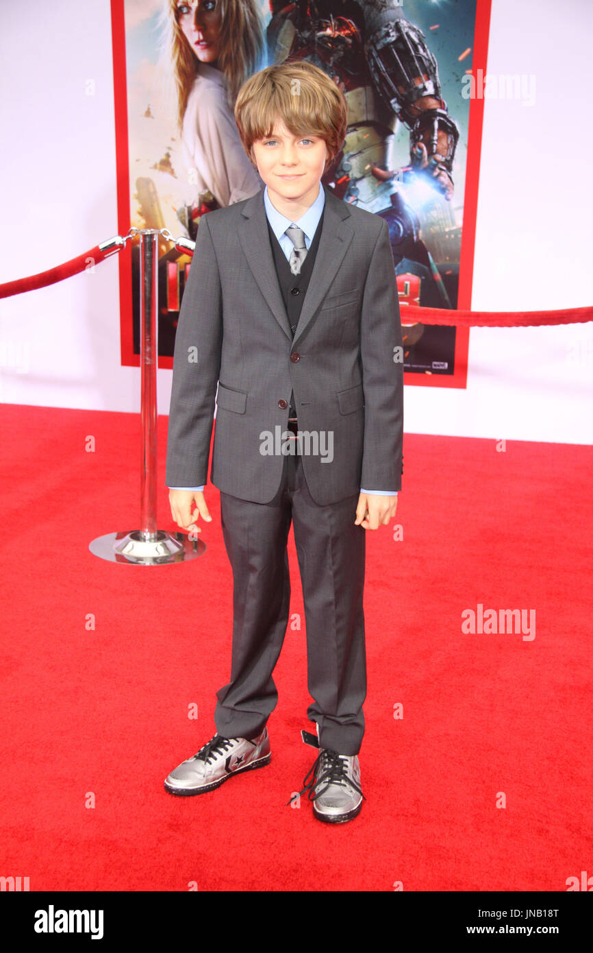 Ty Simpkins 04/24/2013 "Iron Man 3" World Premiere held at El Capitan ...