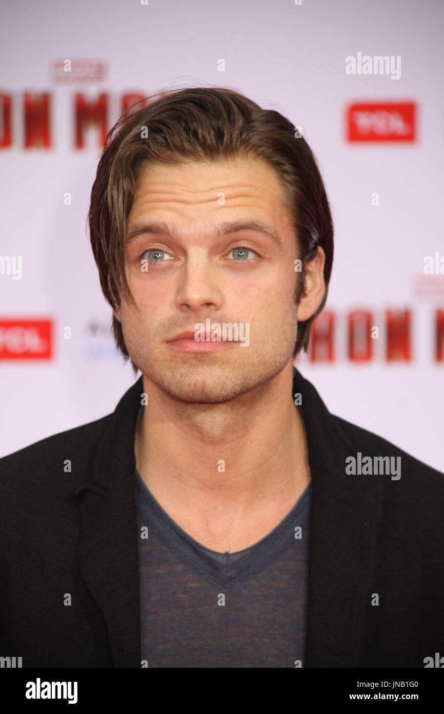 Sebastian Stan 04/24/2013 "Iron Man 3" World Premiere held at El ...