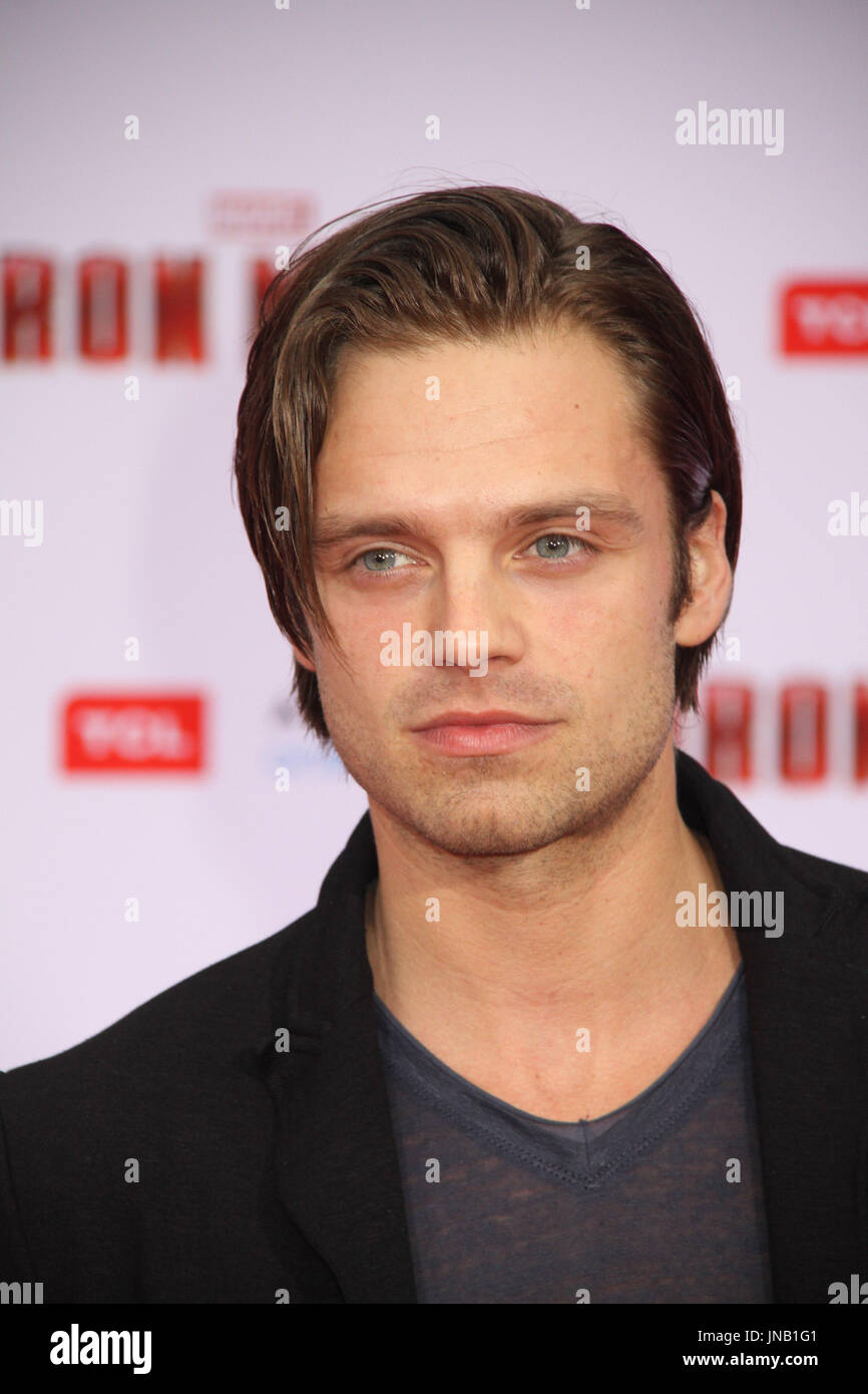 Sebastian Stan 04/24/2013 "Iron Man 3" World Premiere held at El ...