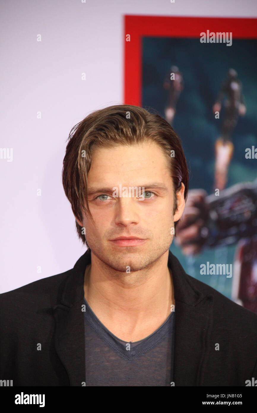Sebastian Stan 04/24/2013 "Iron Man 3" World Premiere held at El ...