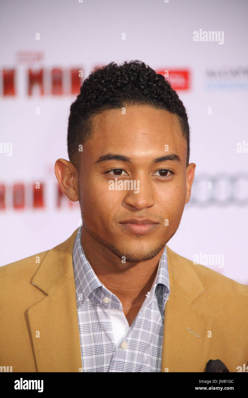 Tahj Mowry 04/24/2013 "Iron Man 3" World Premiere held at El Capitan ...