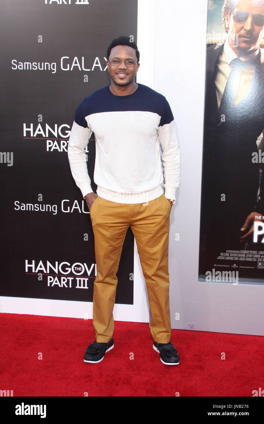 Hosea Chanchez 05/20/2013 "The Hangover Part III" Premiere held at ...