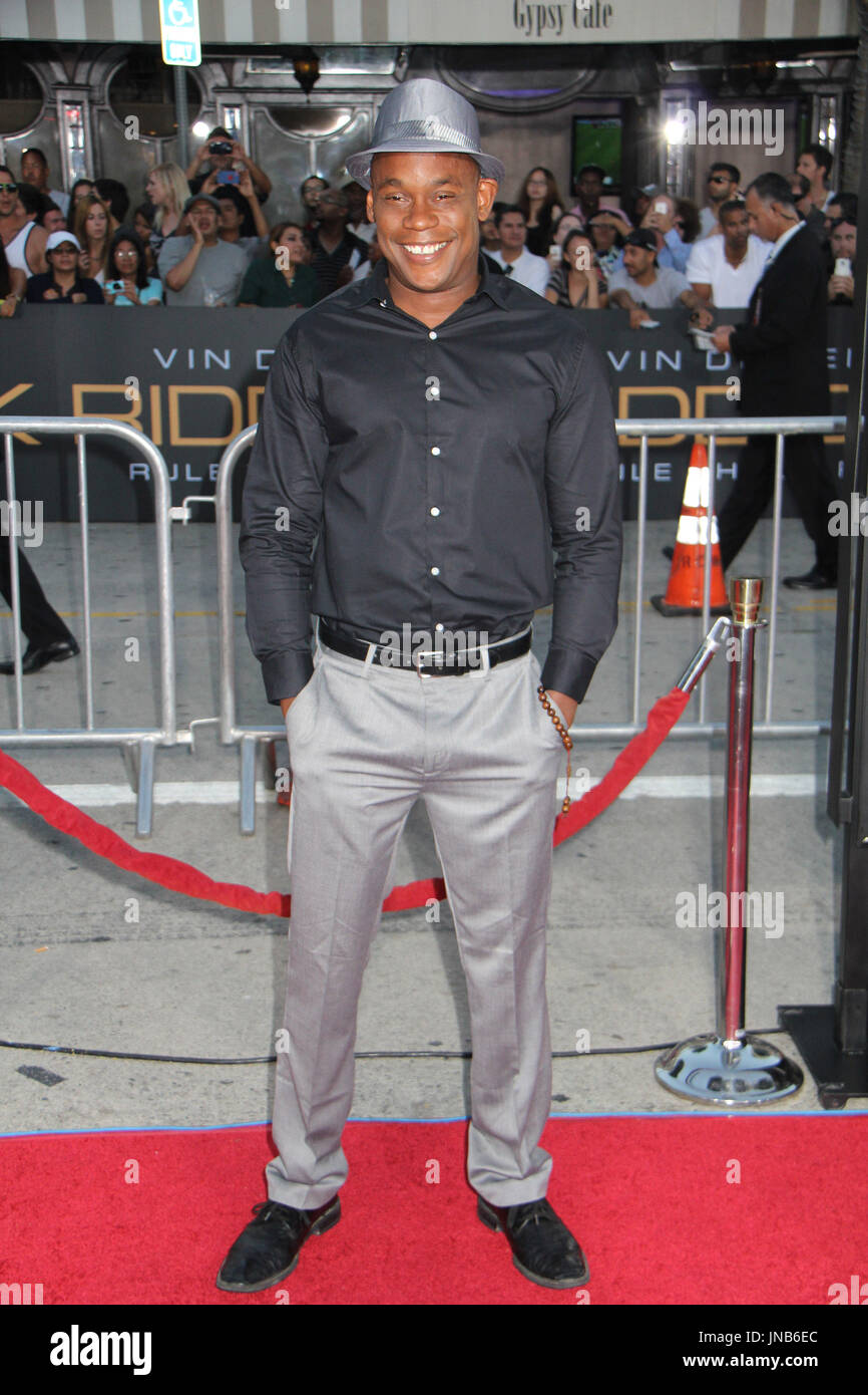 Bokeem Woodbine 08/28/2013 "Riddick" World Premiere held at Regency ...