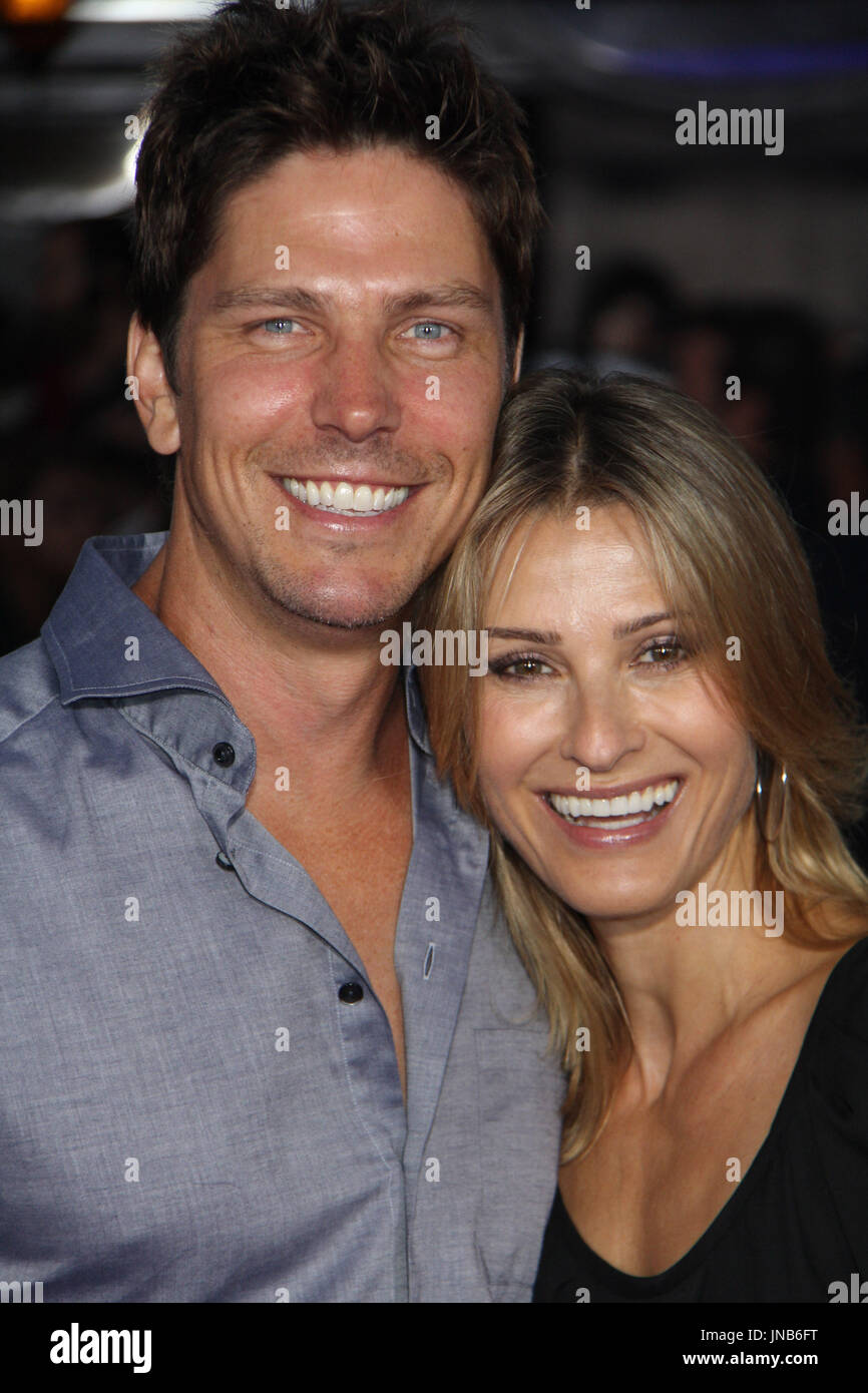 Michael Trucco, Sandra Hess 08/28/2013 "Riddick" World Premiere held at ...