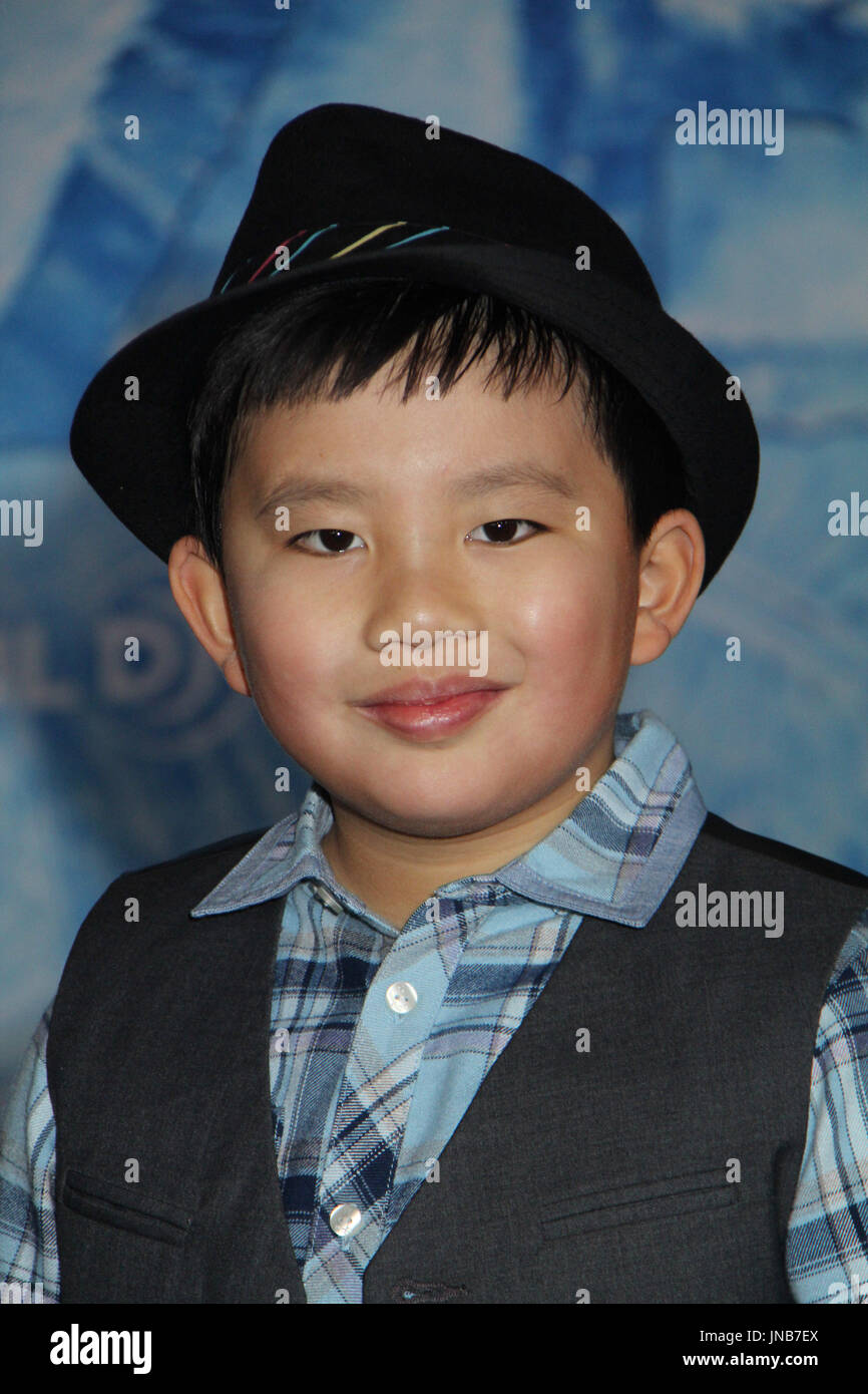 Albert Tsai 11/19/2013 "Frozen" Premiere held at El Capitan Theatre in ...