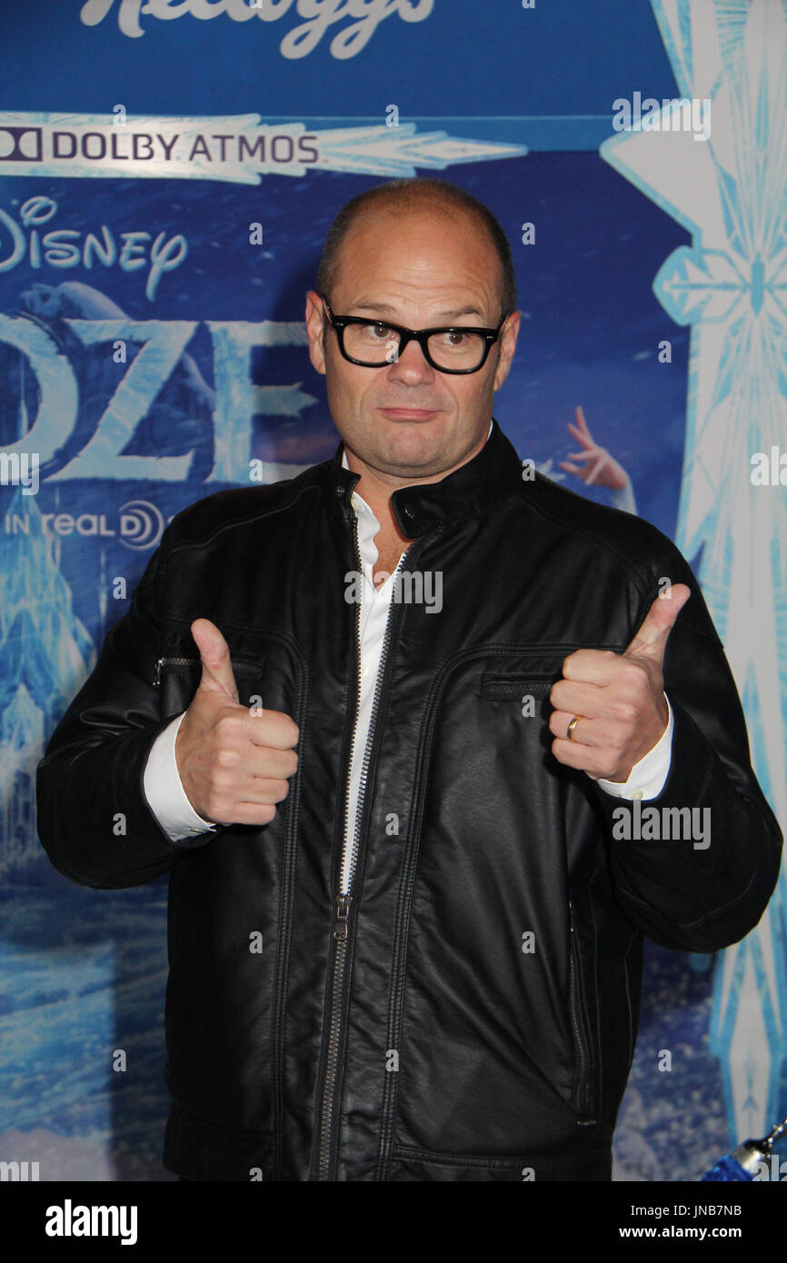 Chis Bauer 11/19/2013 "Frozen" Premiere held at El Capitan Theatre in ...