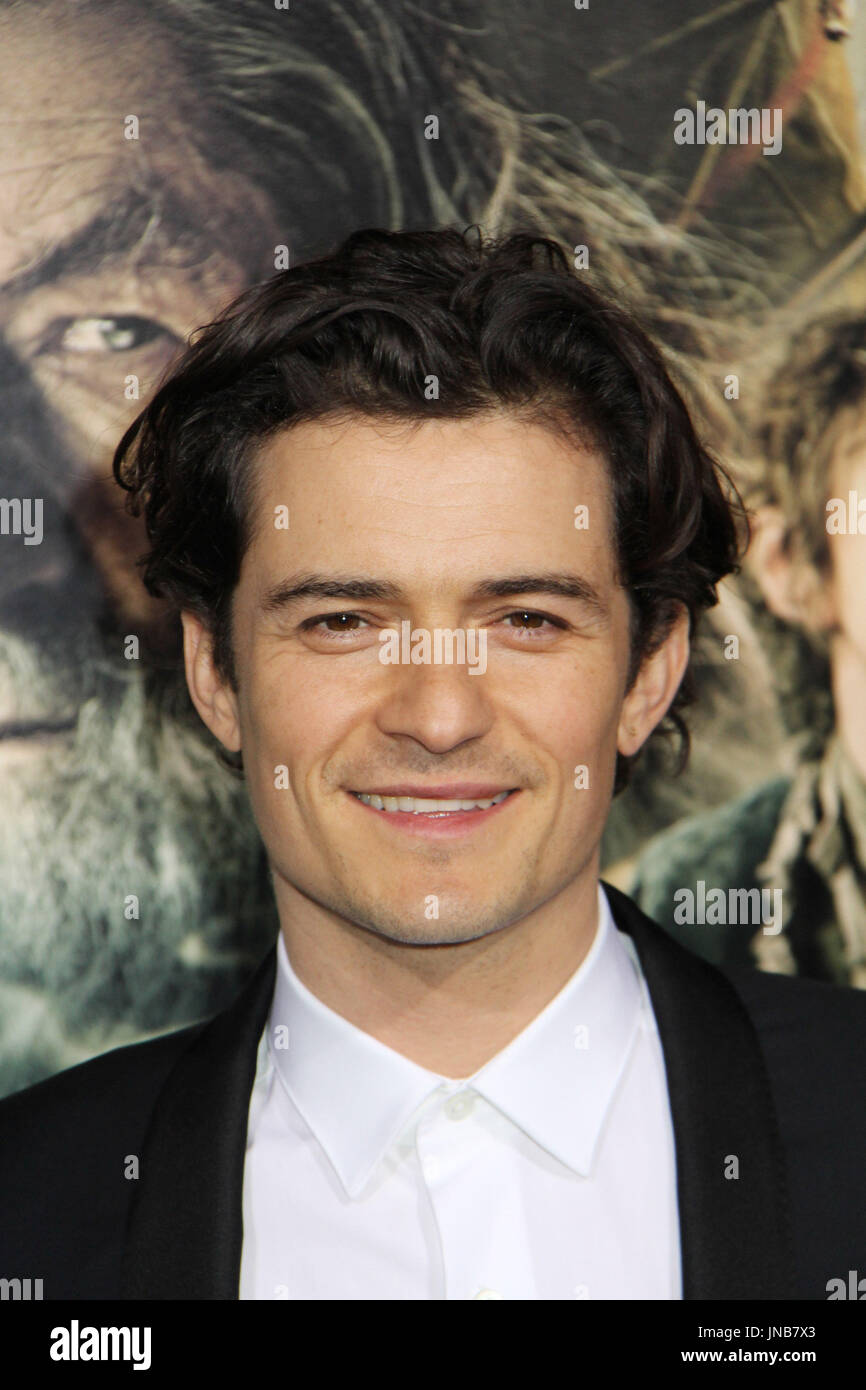 Orlando Bloom 12/02/2013 Los Angeles Premiere of "The Hobbit: The Desolation Of Smaug" held at ...