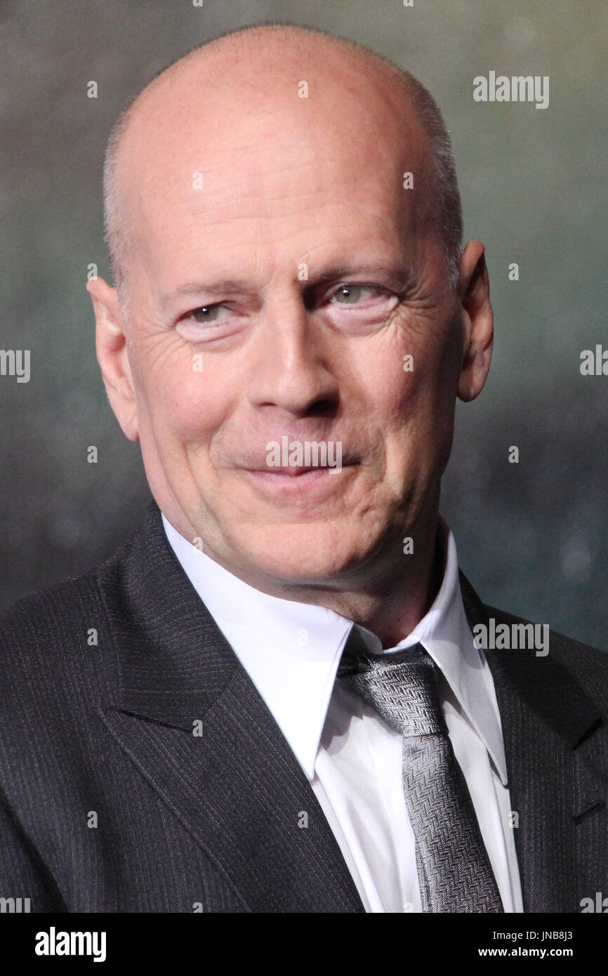 Bruce Willis 01/31/2013 "Die Hard" Mural Unveiling Ceremony held at Fox ...