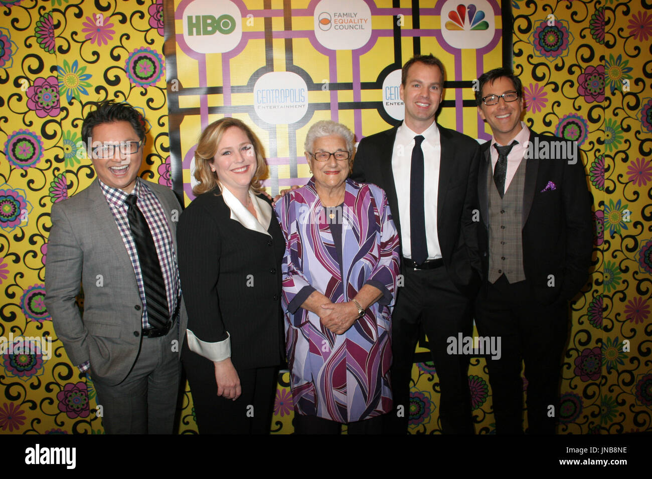 Alec Mapa, Jennifer Christler, Virginia Uribe 02/09/2013 Family ...