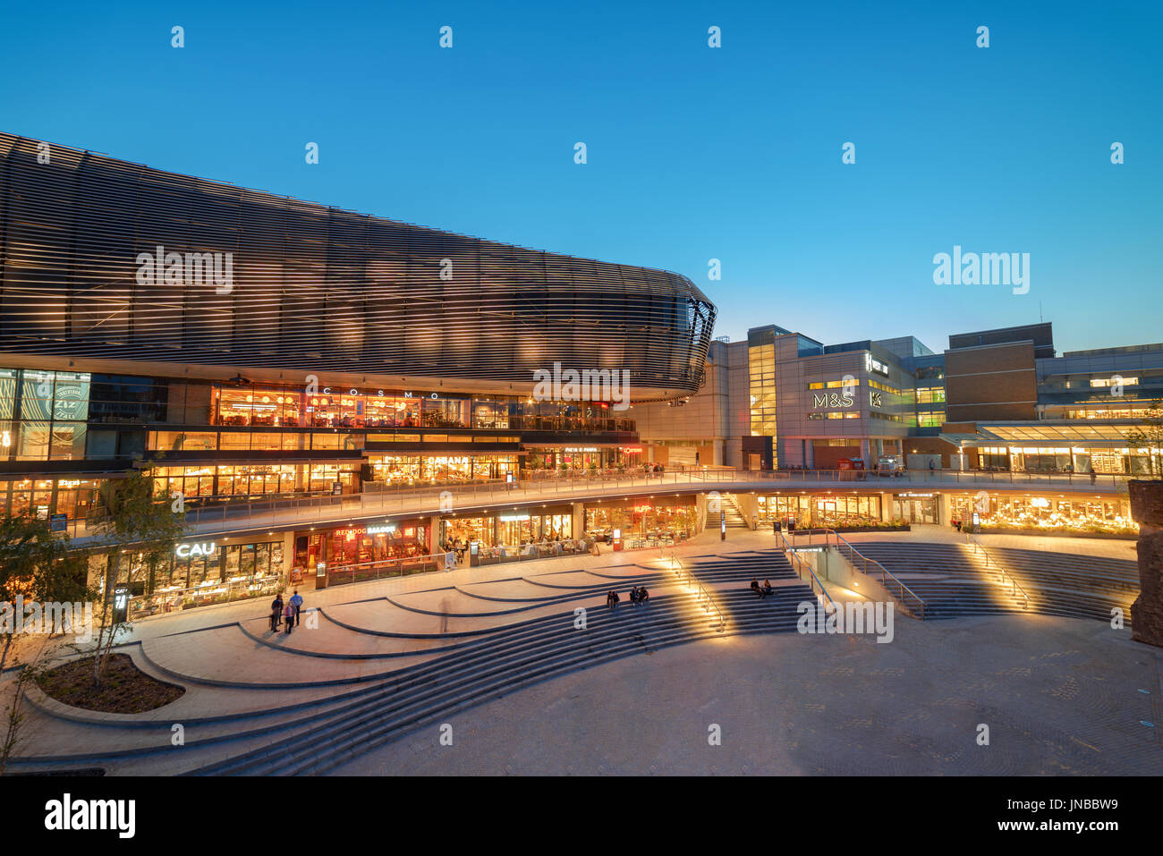 The Westquay & Watermark WestQuay development in central Southampton at ...