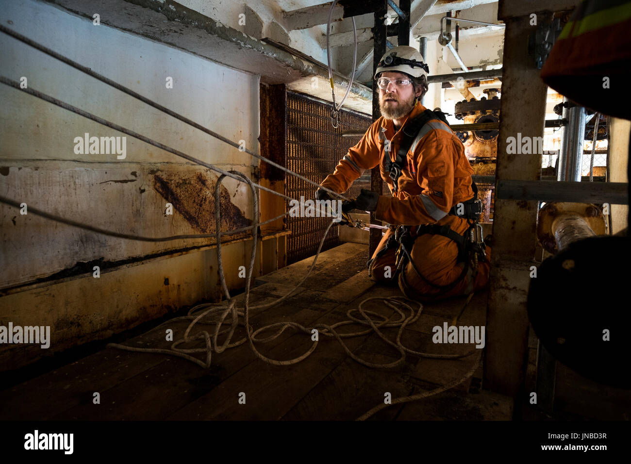 Industrial rope access hi-res stock photography and images - Alamy