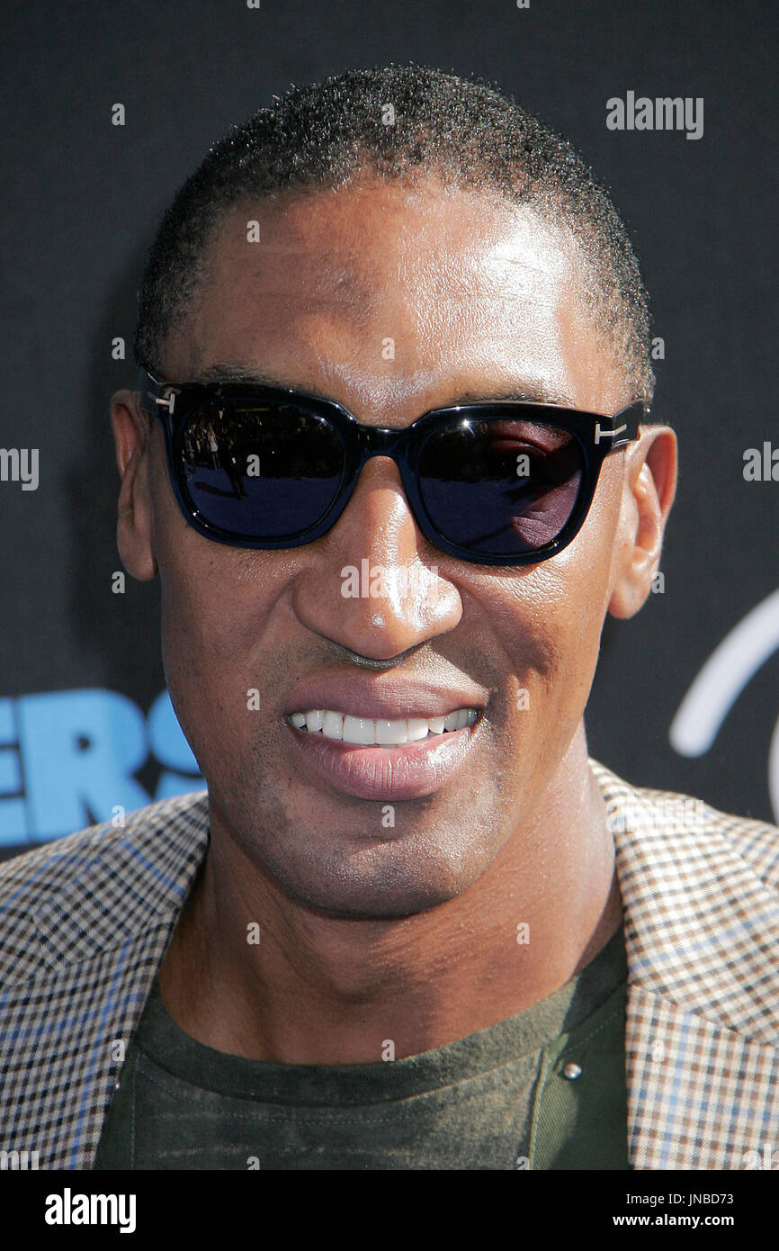 Scottie Pippen 06/17/2013 "Monsters University" Premiere held at the El ...