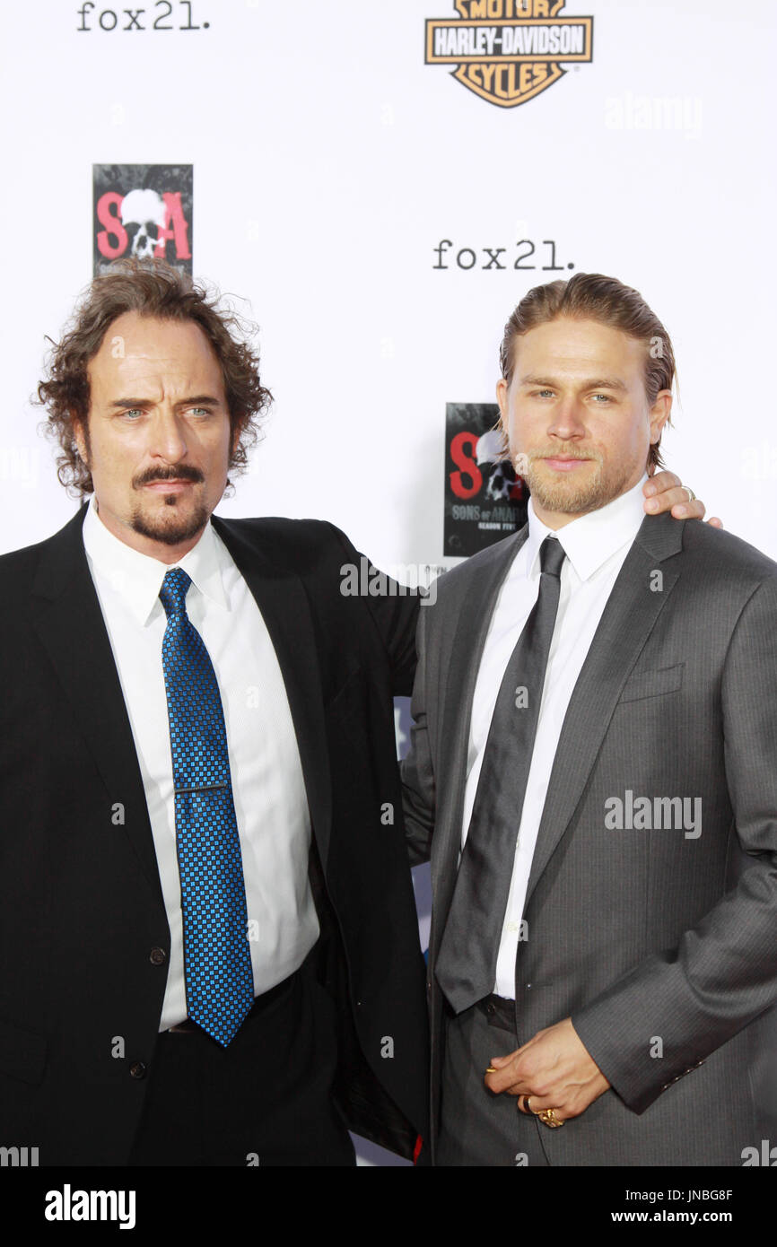Kim Coates, Charlie Hunnam 09/07/2013 "Sons of Anarchy" Season Six ...