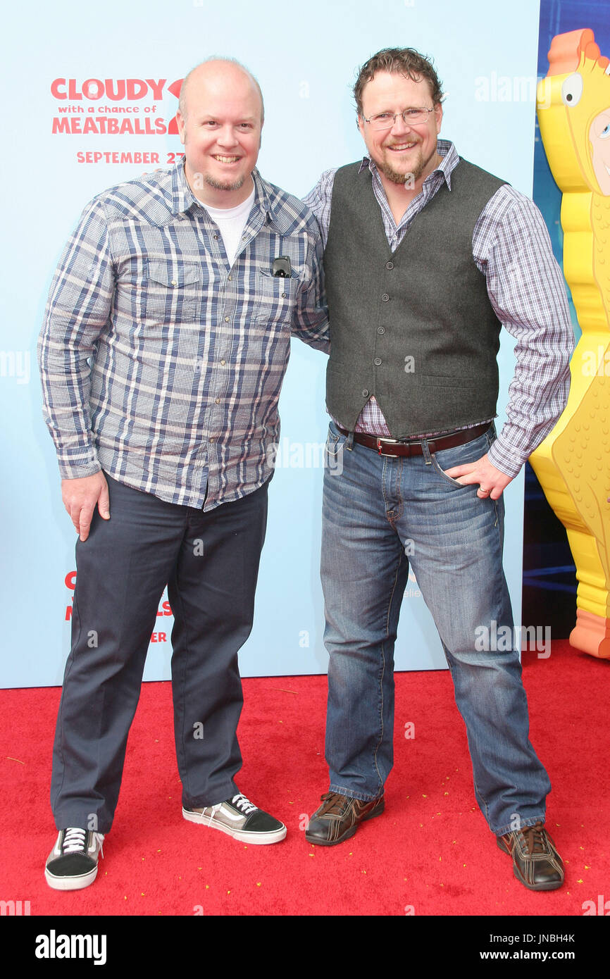 Cody Cameron, Kris Pearn 09/21/2013 "Cloudy With A Chance Of Meatballs ...