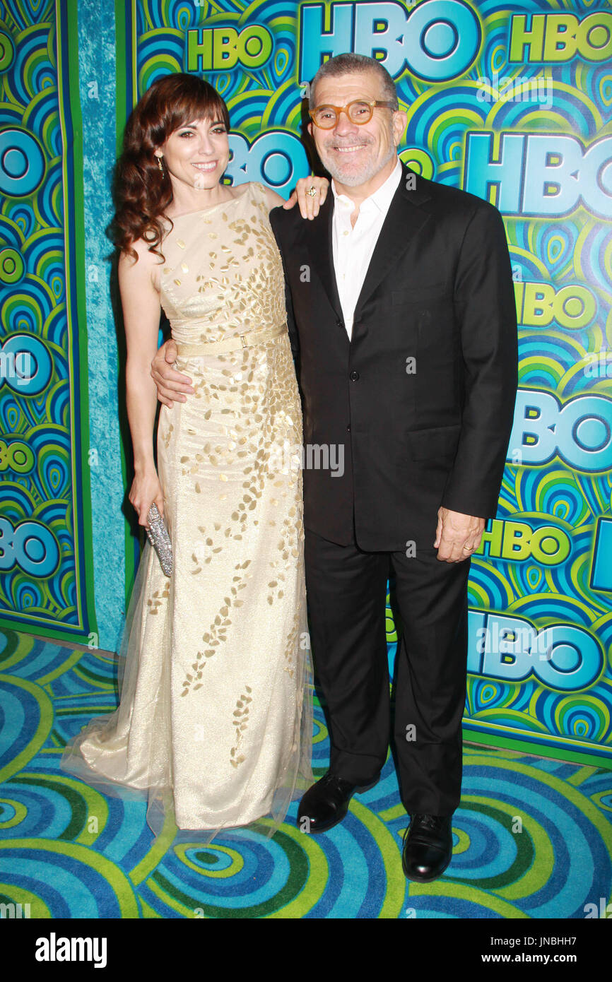 Rebecca Pidgeon, David Mamet 09/22/2013 The 65th Annual Primetime Emmy ...