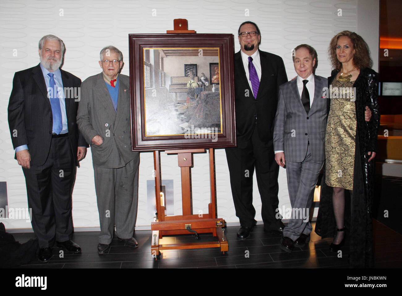 Tim Jenison, David Hockney, Penn Jillette, Teller, Farley Ziegler 01/29 ...