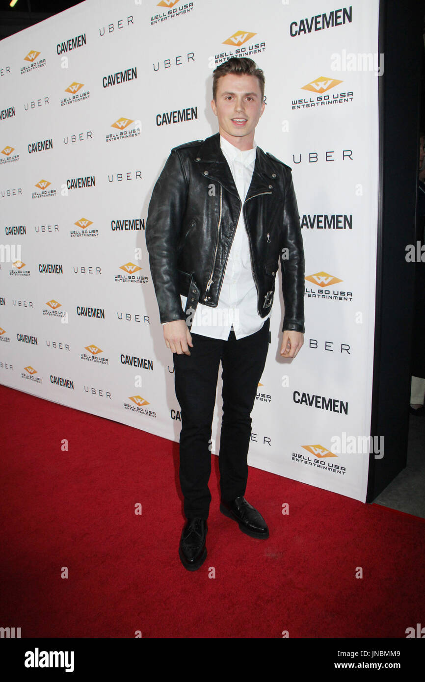 Kenny Wormald 02/05/2014 Los Angeles Premiere of "Cavemen" held at the ...