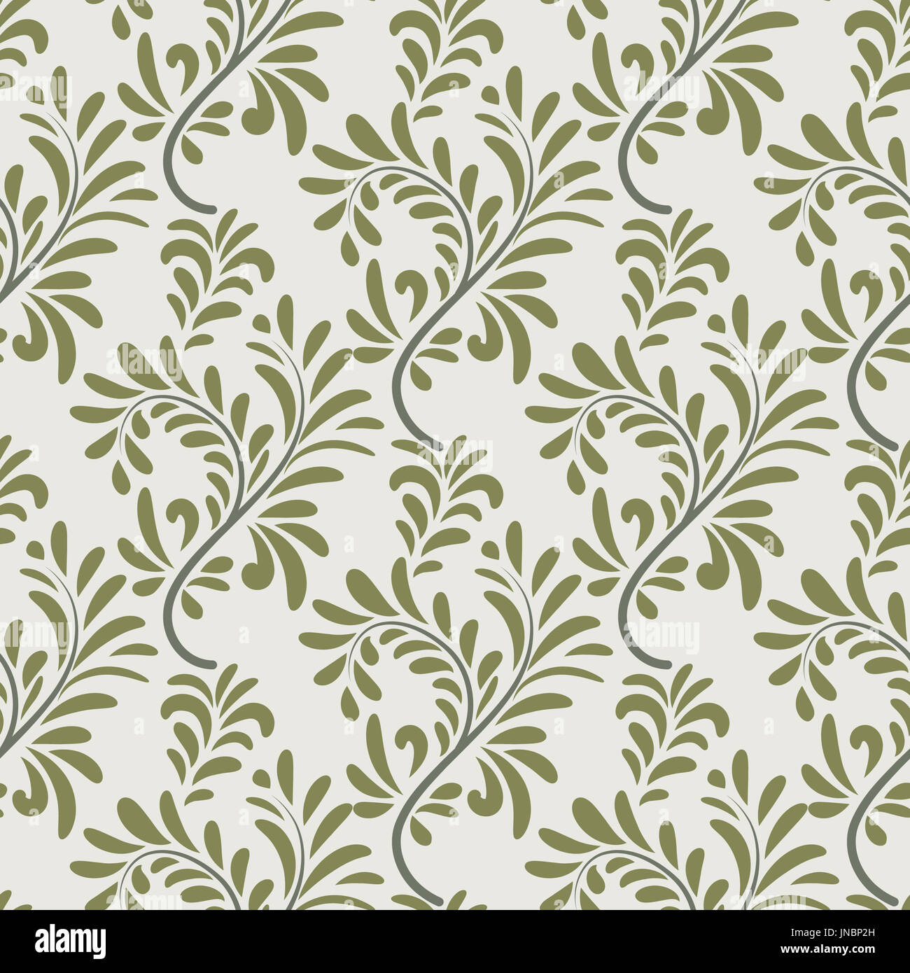 Abstract floral seamless pattern. Floral ornamental leaves texture ...