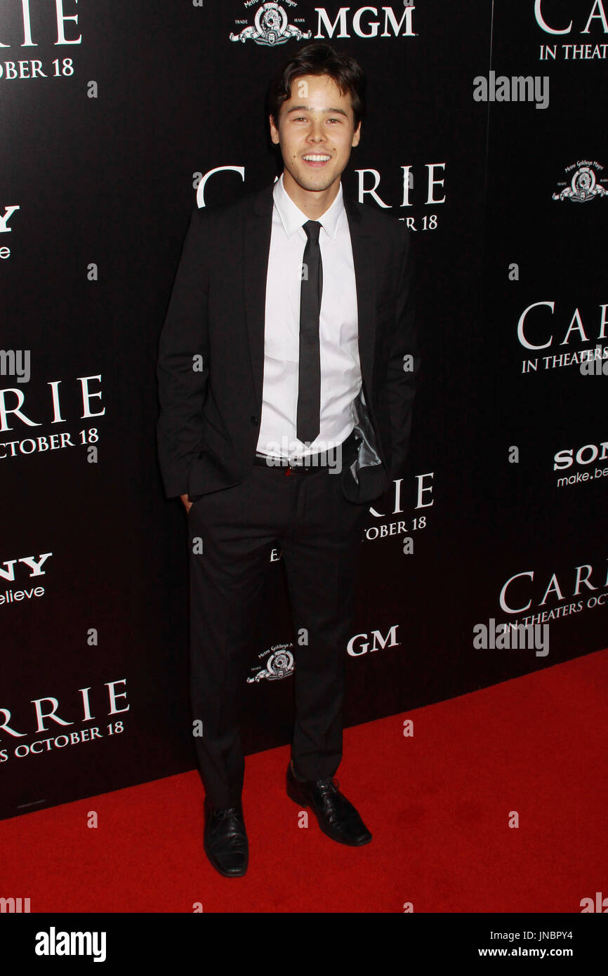 Philip Nozuka 10/07/2013 "Carrie" Premiere held at the ArcLight Cinemas ...
