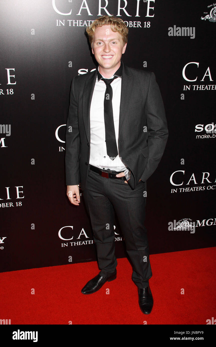 Max Topplin 10/07/2013 "Carrie" Premiere held at the ArcLight Cinemas ...