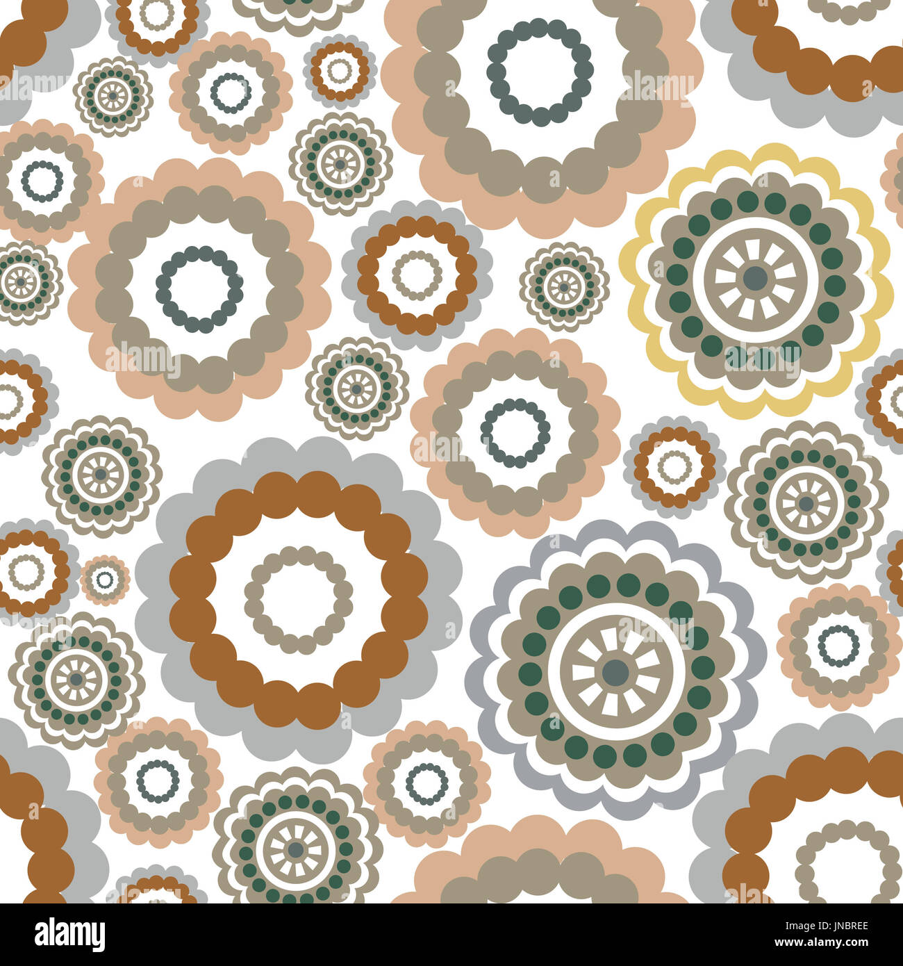 Floral geometric pattern hi-res stock photography and images - Alamy