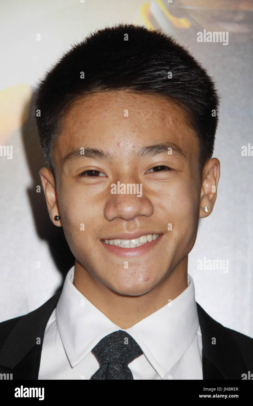 Brandon Soo Hoo 10/28/2013 "Ender's Game" Premiere held at the TCL ...