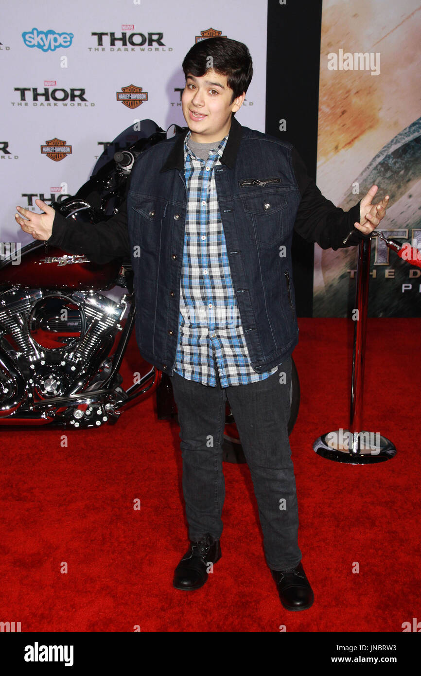 Devan Leos 11/04/2013 "Thor: The Dark World" Premiere held at the El ...