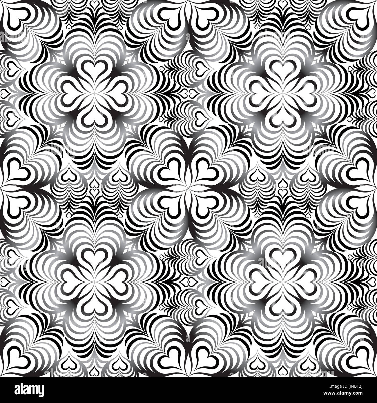 Heart doodle border hi-res stock photography and images - Alamy