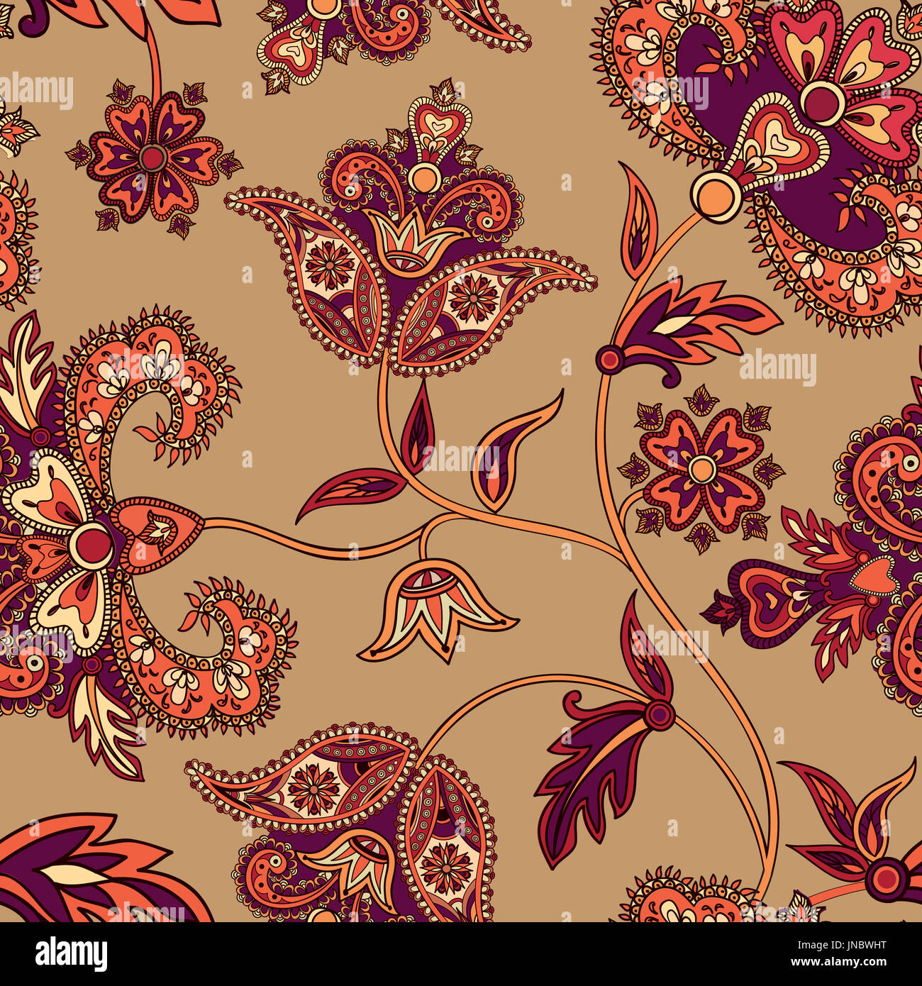 Asian Floral Patterns