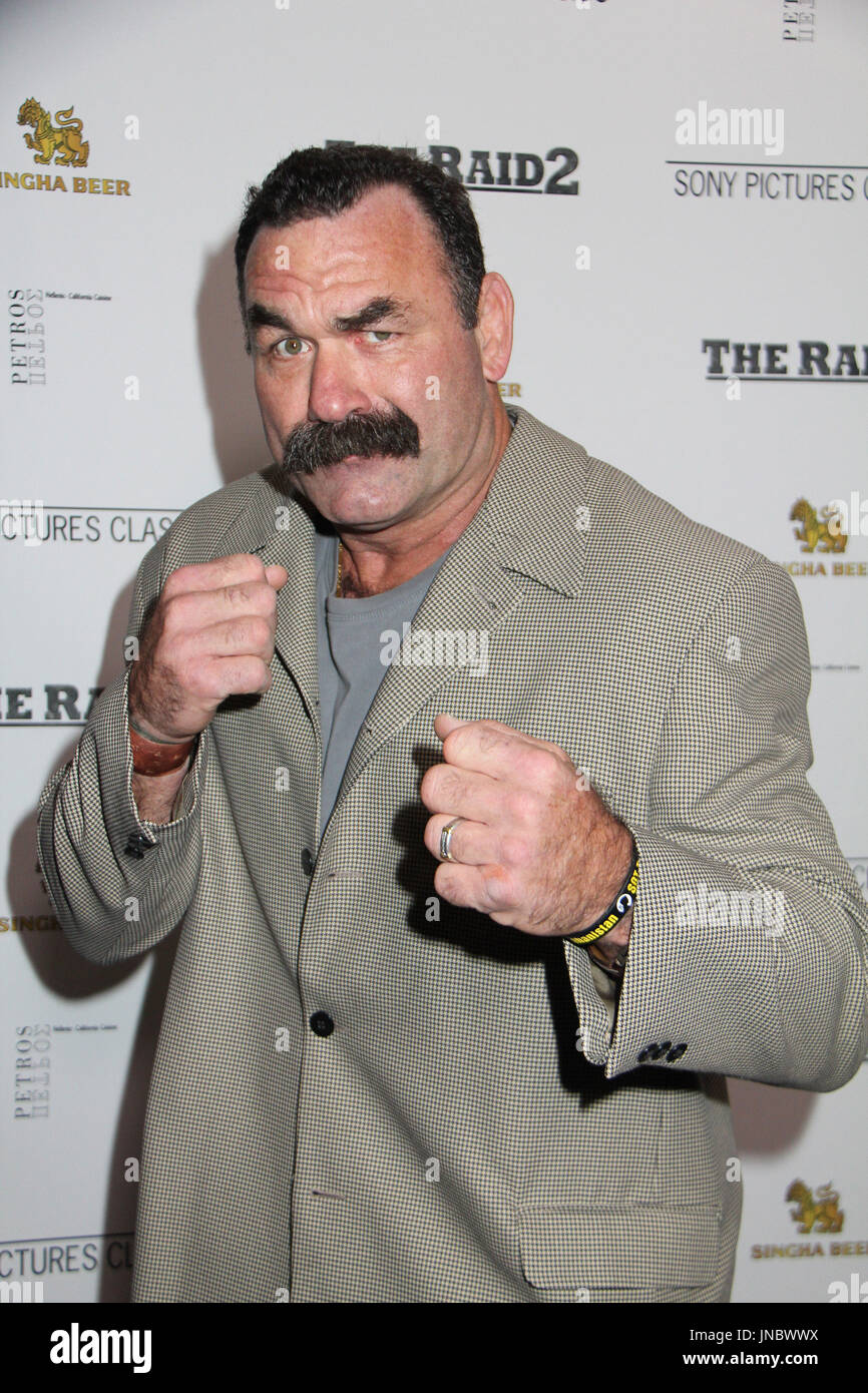 Don Frye 03/12/2014 Los Angeles Premiere of "The Raid 2" held at the ...