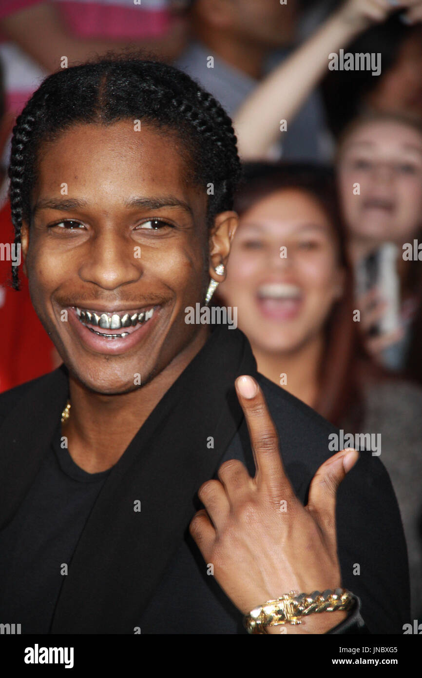 A$AP Rocky 03/18/2014 The World Premiere of "Divergent" held at The ...