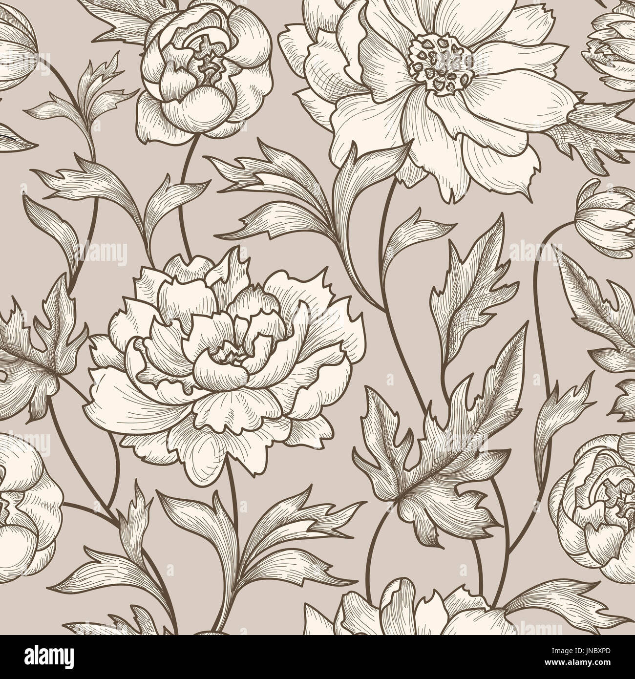 Floral seamless pattern. Flower background. Floral seamless texture ...
