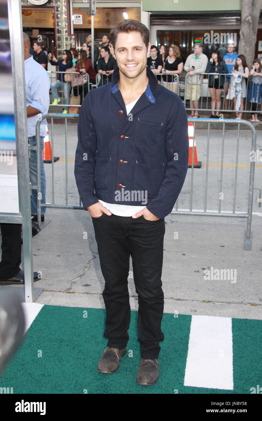 Sam Page 04/07/2014 "Draft Day" Premiere held at the Regency Village ...