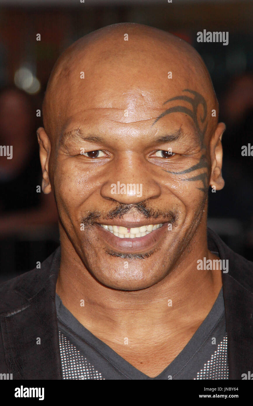 Mike Tyson 04/07/2014 "Draft Day" Premiere held at the Regency Village ...