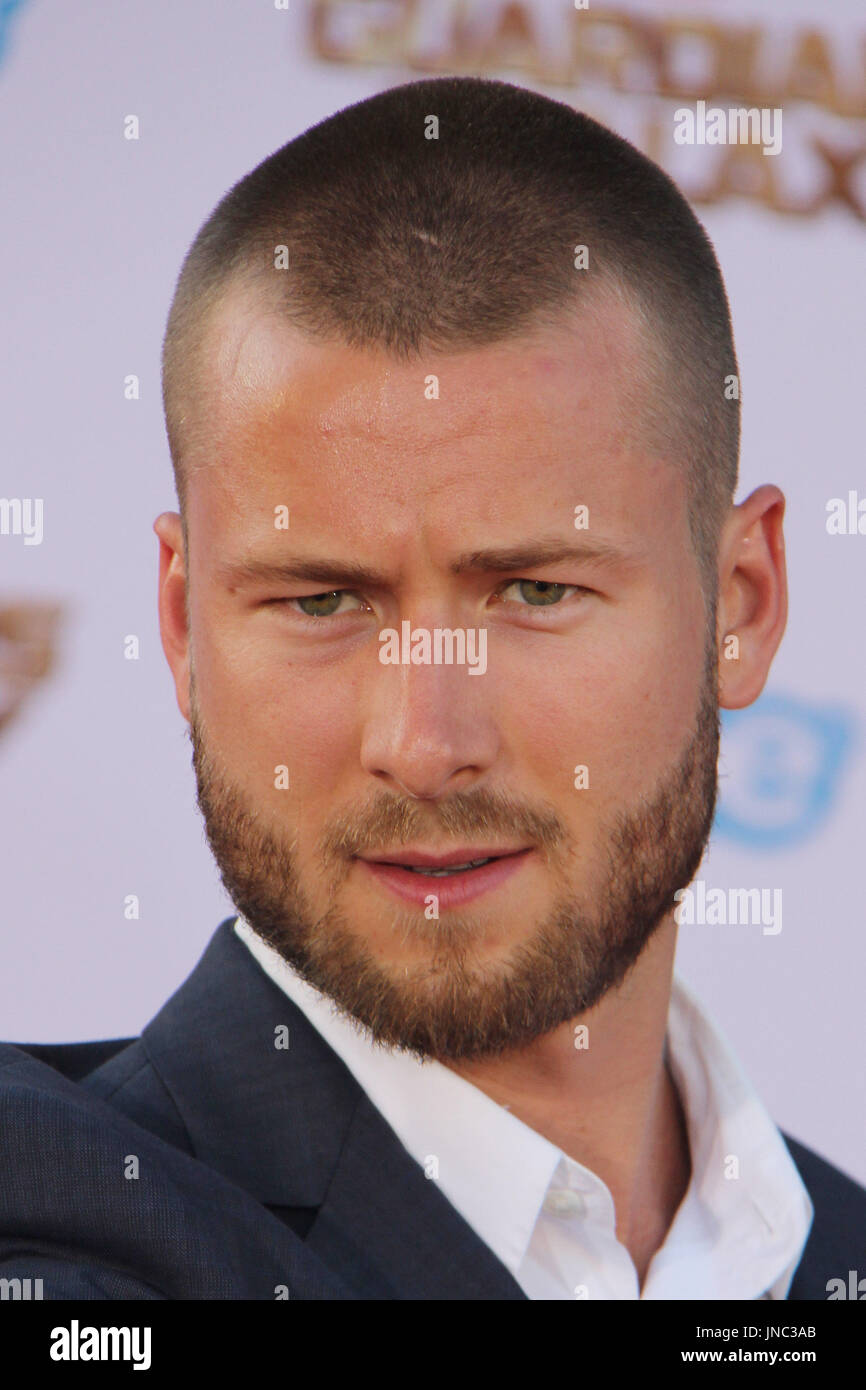 Glen Powell 07/21/2014 "Guardians of the Galaxy" Premiere held at the ...