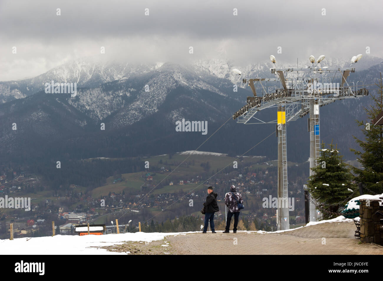 Gubalówka cable car hi-res stock photography and images - Alamy