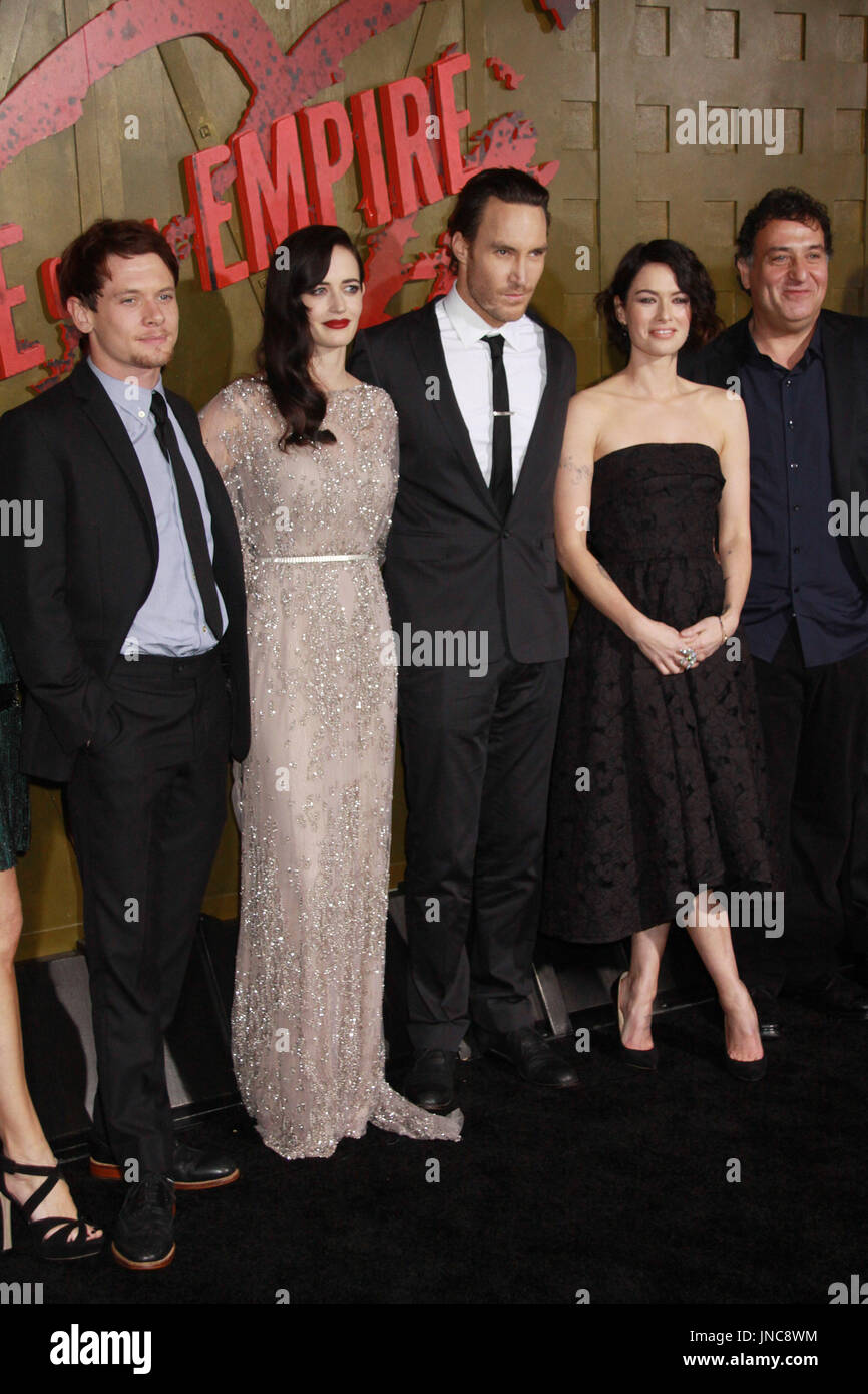 Jack O'Connell, Eva Green, Callan Mulvey, Lena Headey, Noam Murro 03/04 ...