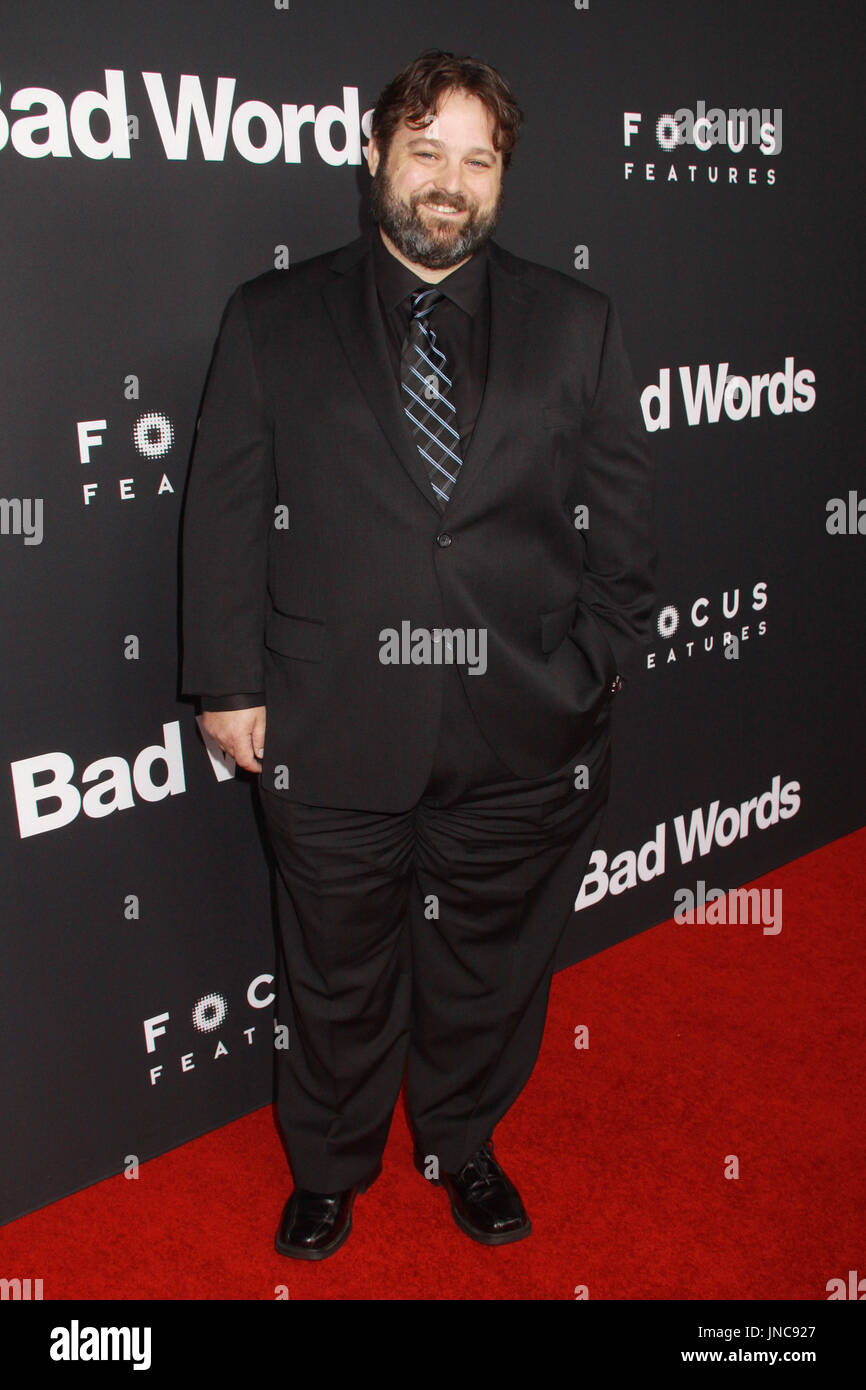 Andrew Dodge 03/05/2014 "Bad Words" Premiere held at the Arclight ...