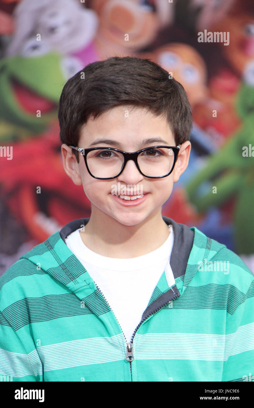J.J. Totah 03/11/2014 The World Premiere of "Muppets Most Wanted" held ...